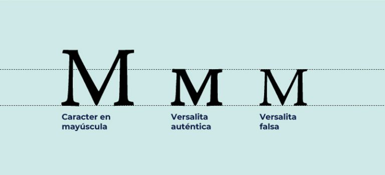 2.2.5. Versalitas – Tipografia avançada